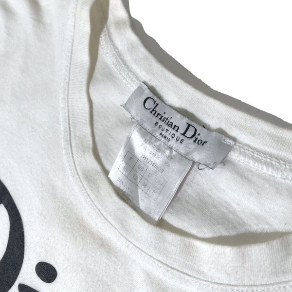 Dior Dior Addict Logo White T-shirt | Grailed