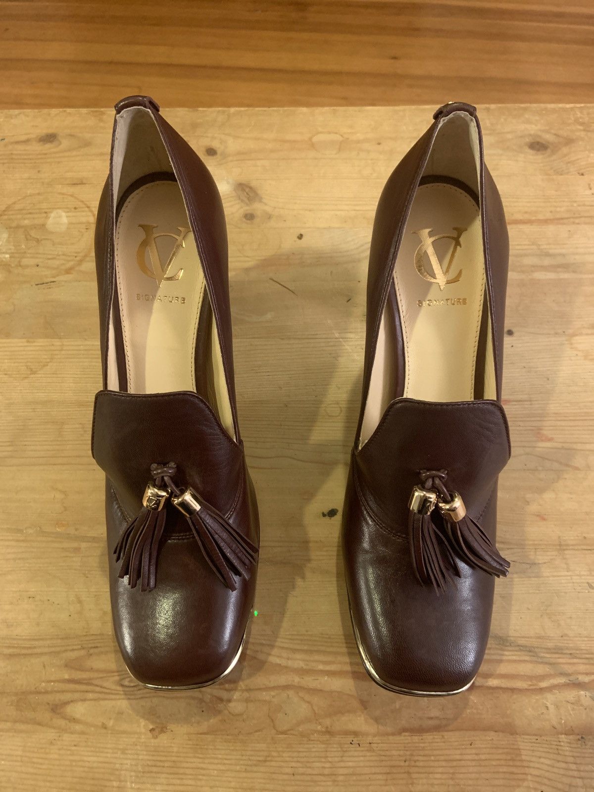 Rare × Vintage VINTAGE- VC signature Chasen heels | Grailed