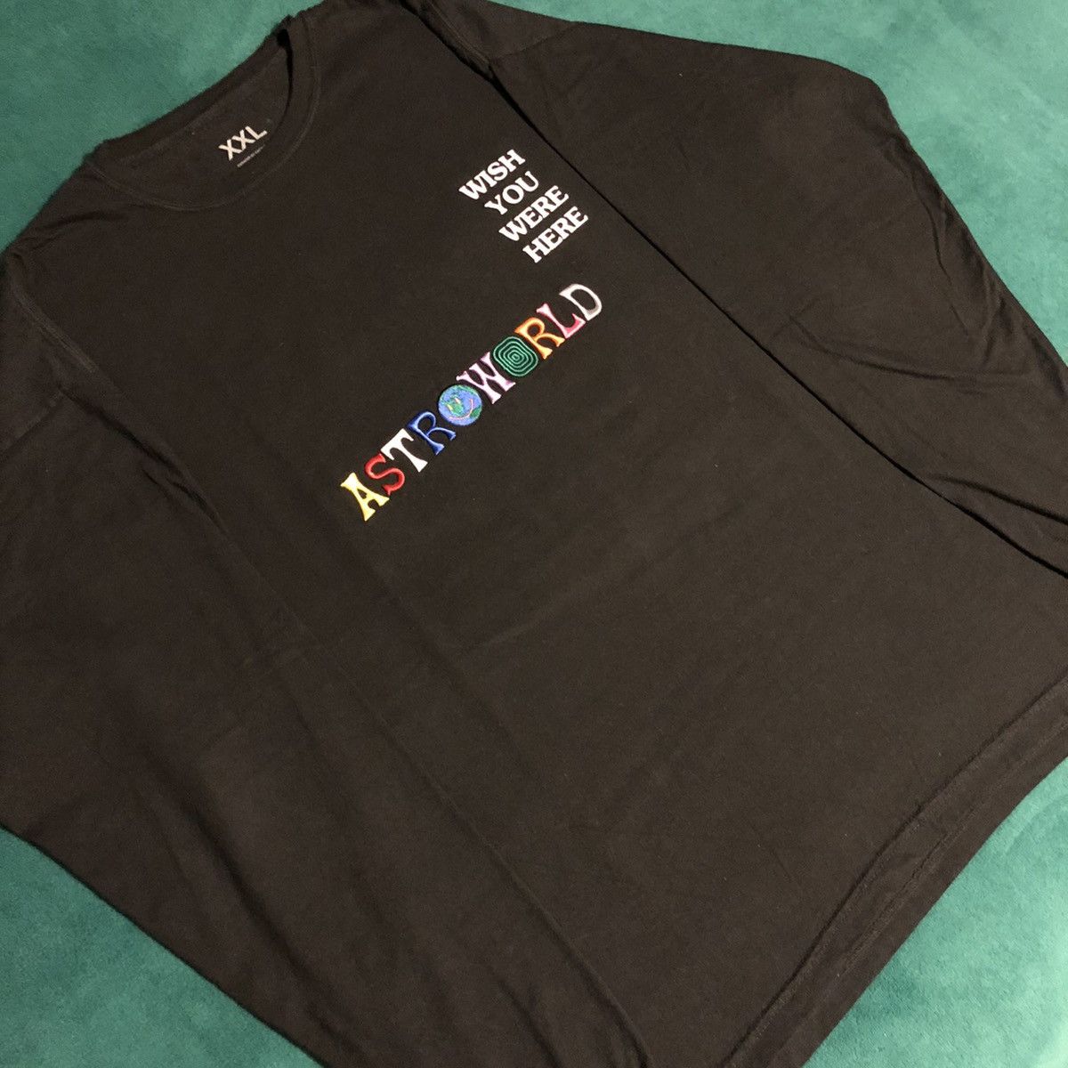 Travis Scott Travis Scott Astroworld 2018 Governors Ball Long Sleeve ...