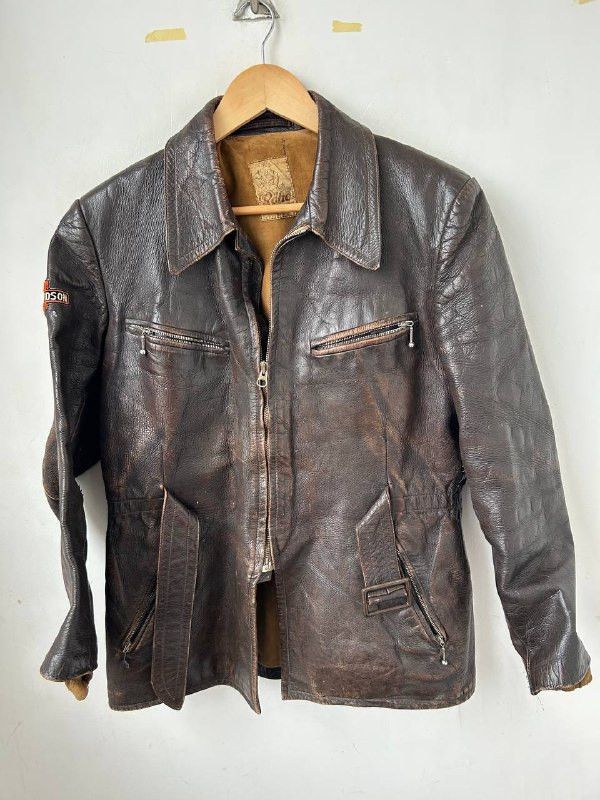 Japanese Brand Roho leather biker jaclet | Grailed