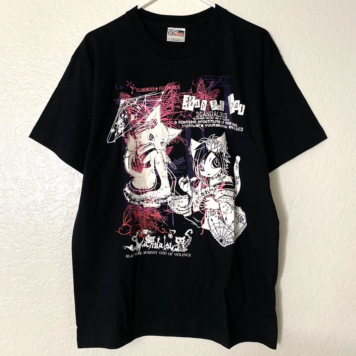 20471120 × Drain Gang × Maris Rock MARIS ROCK Scandalous Tee | Grailed