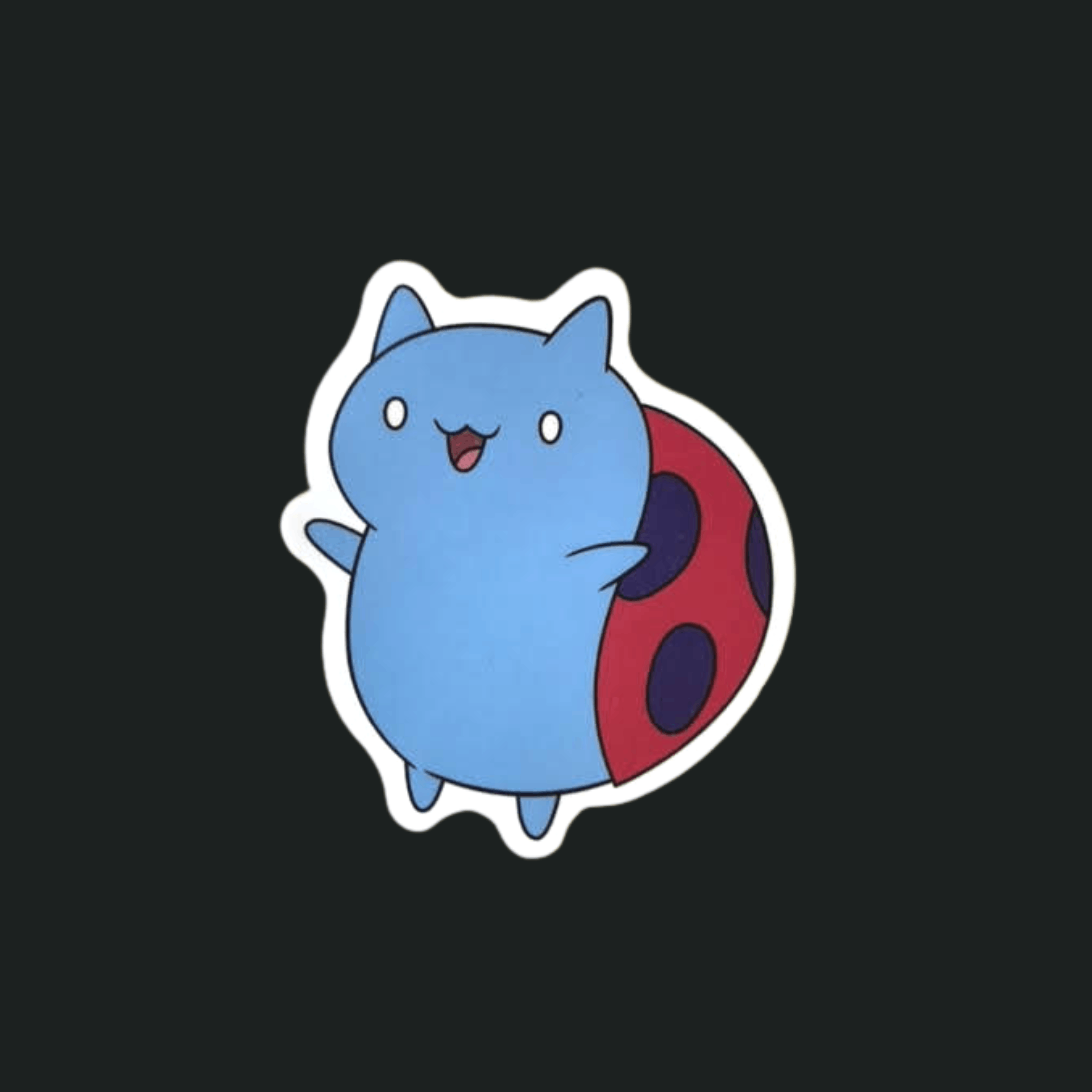 Stickers Adventure Time Vinyl Sticker - Catbug | Grailed