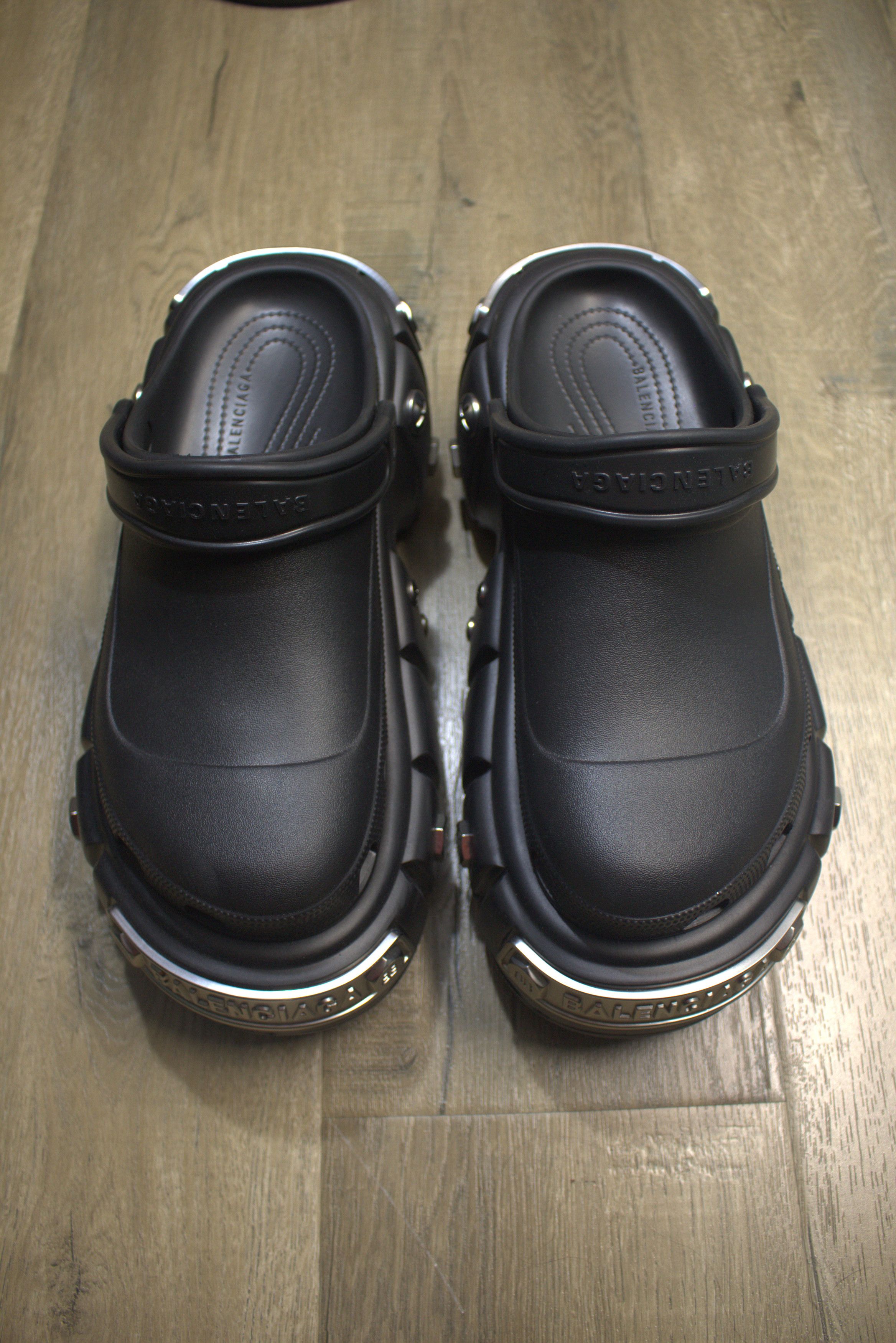 Balenciaga × Crocs Balenciaga Hardcrocs | Grailed