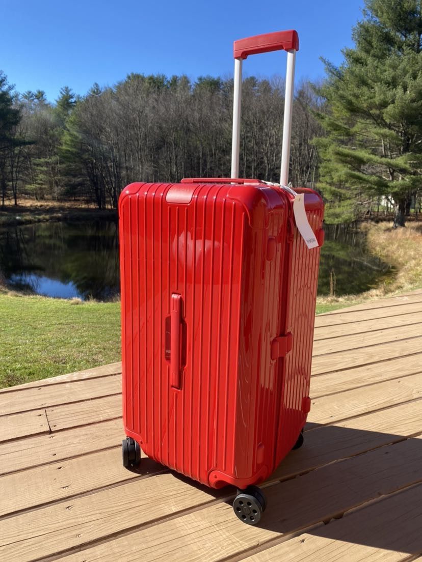 Rimowa Rimowa Essential Trunk Plus Case In Red | Grailed