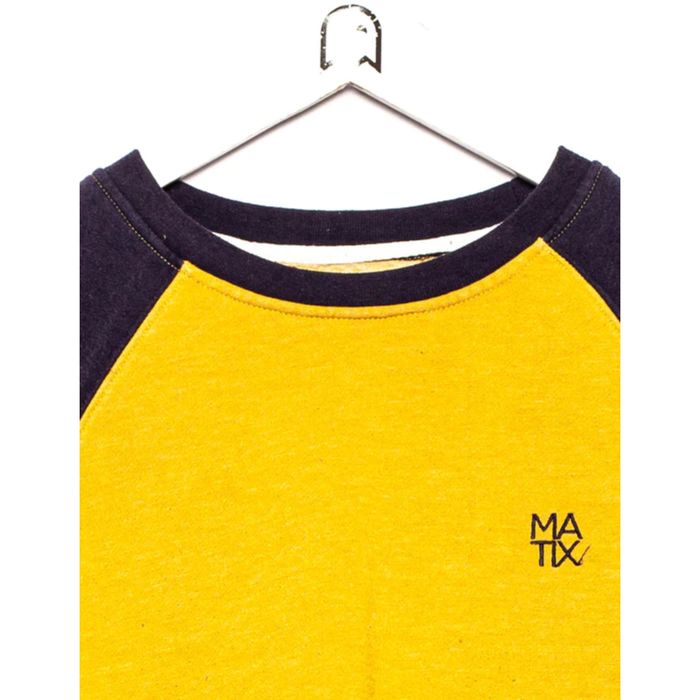 Matix Matix Sweatshirt Logo Stick Yellow | Grailed