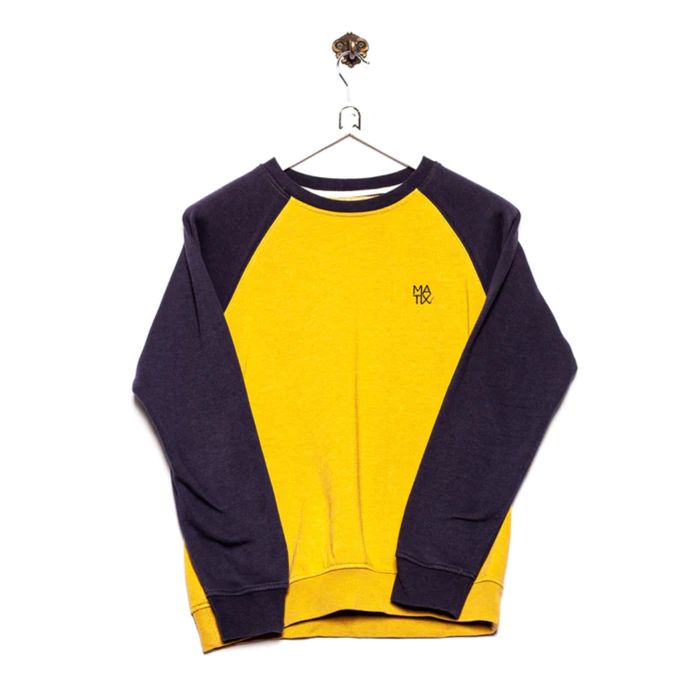 Matix Matix Sweatshirt Logo Stick Yellow | Grailed