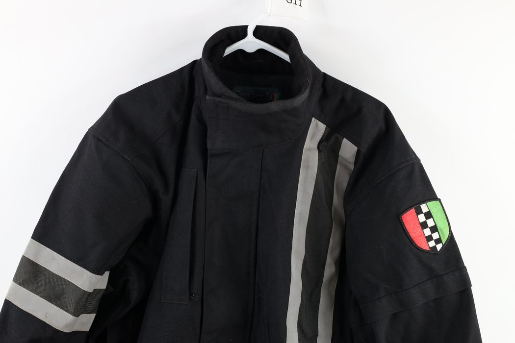 Vintage Corazzo Armored Reflective Vespa Scooter Motorcycle Jacket ...