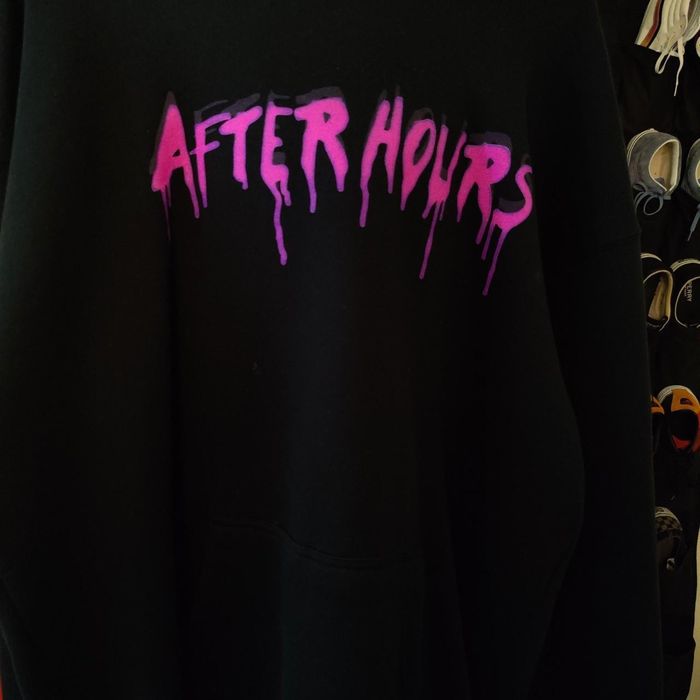 Vlone VLONE X The Weeknd After Hours Drip Hoodie XXL | Grailed