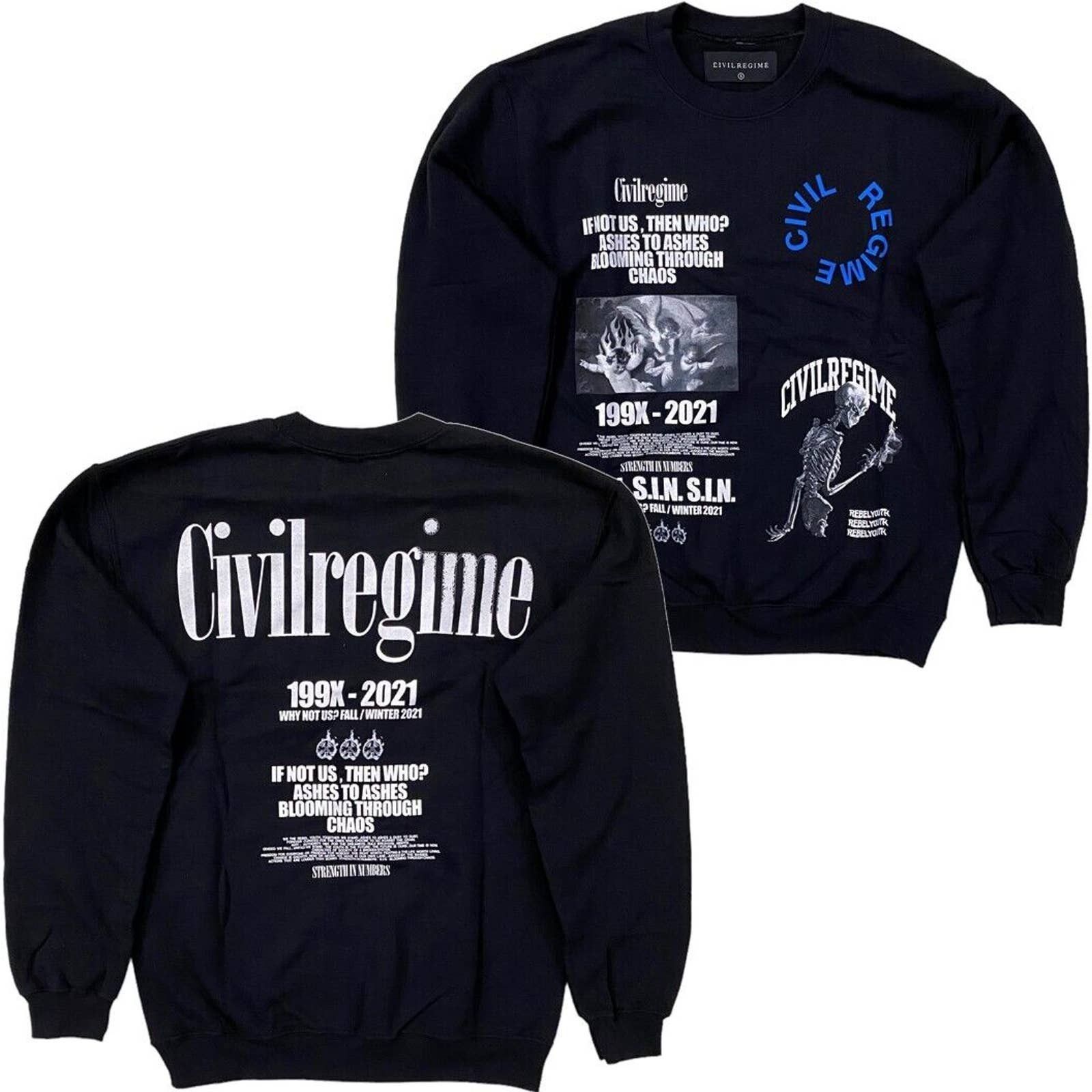 Civil Regime Civil Regime Men's It's Not Over Crewneck Sweatshirt | Grailed
