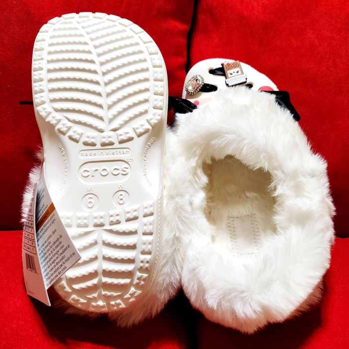 Crocs Crocs Mammoth Custom Made White Size 8 | Grailed