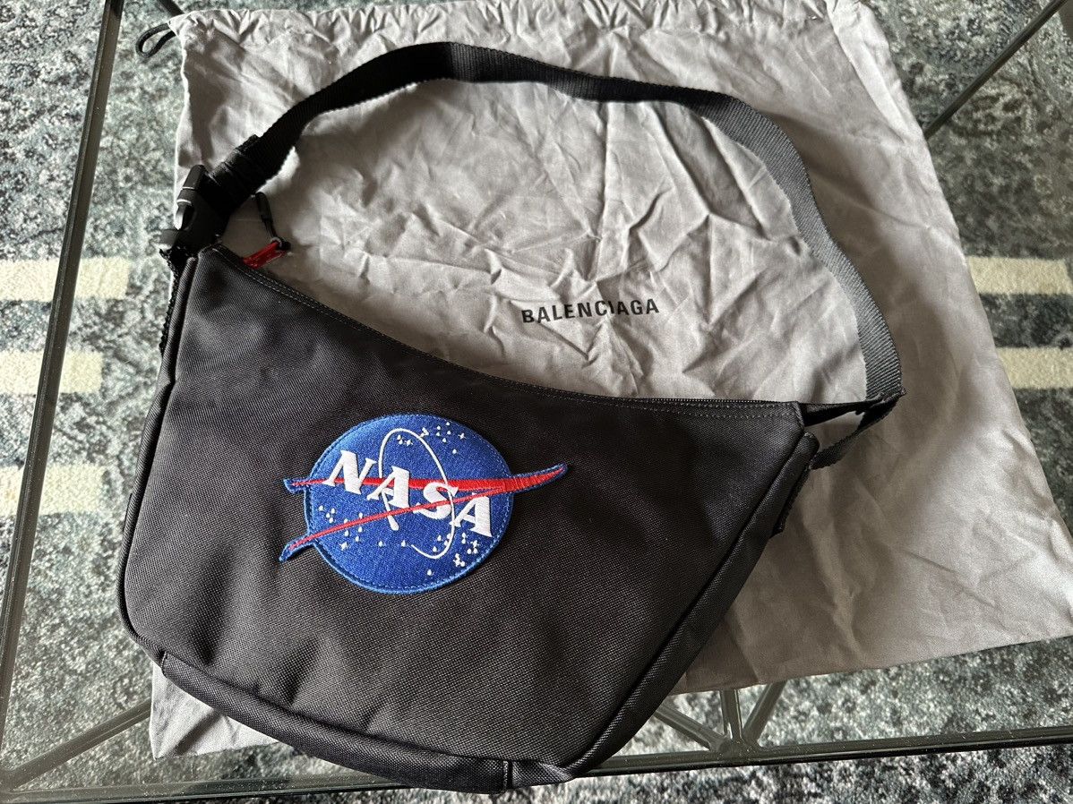 Balenciaga 100% Authentic BALENCIAGA x NASA Explorer shoulder bag | Grailed