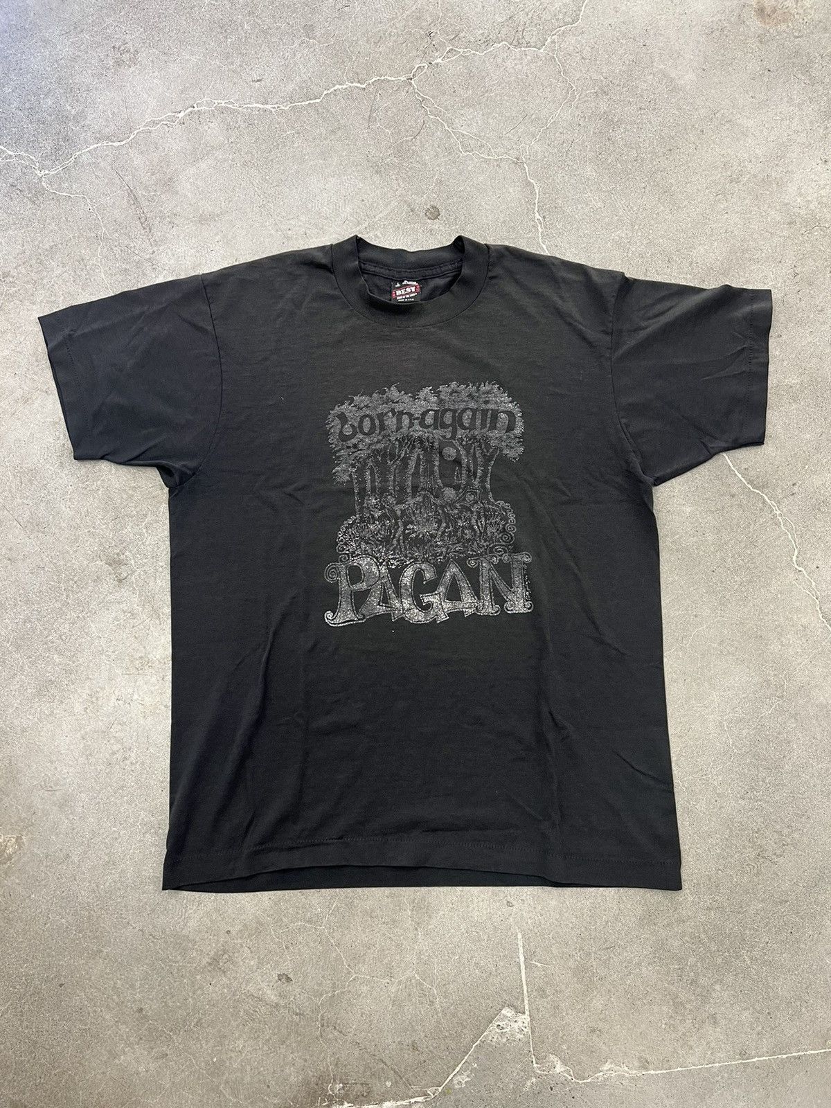 Vintage Born again pagan 90s graphic tee | Grailed