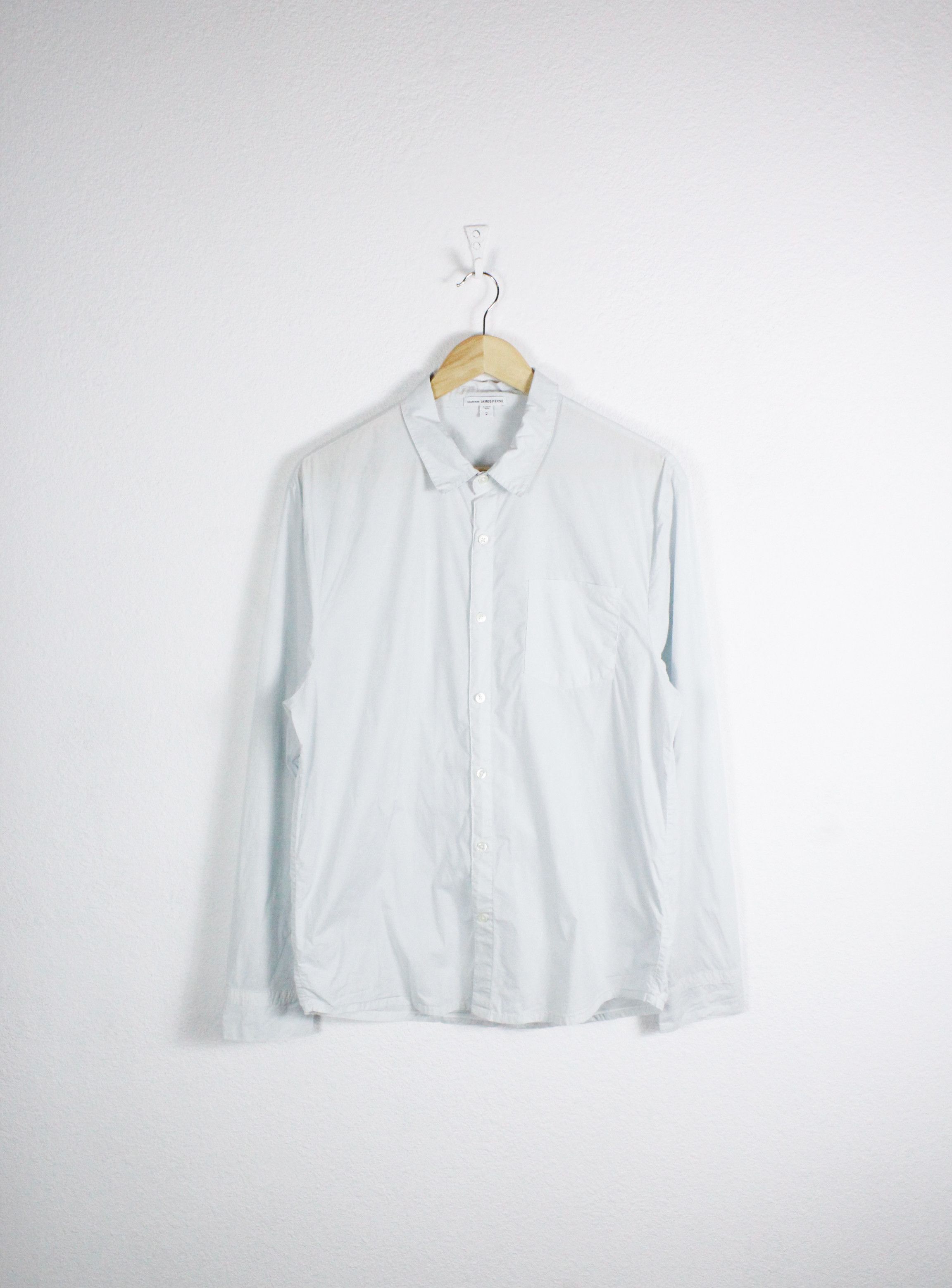 James Perse James Perse Light Blue Pocket Shirt | Grailed