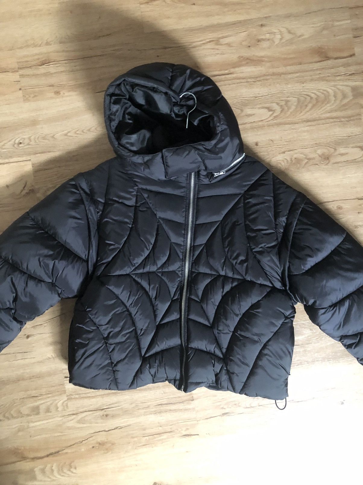 Jaded London Jaded London Venom Spider Web Puffer Jacket | Grailed