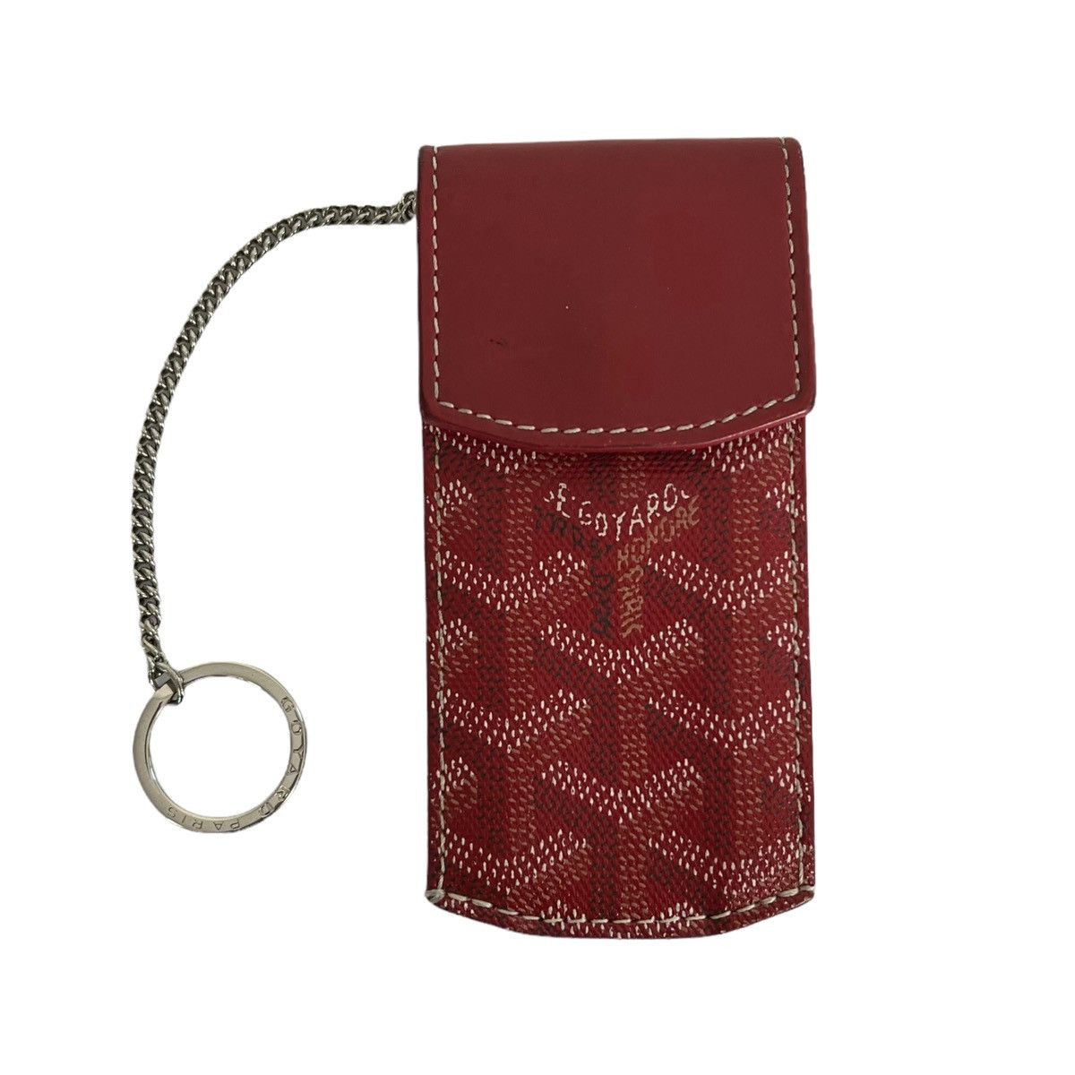 Goyard Goyard Leather Keychain Pouch Wallet | Grailed