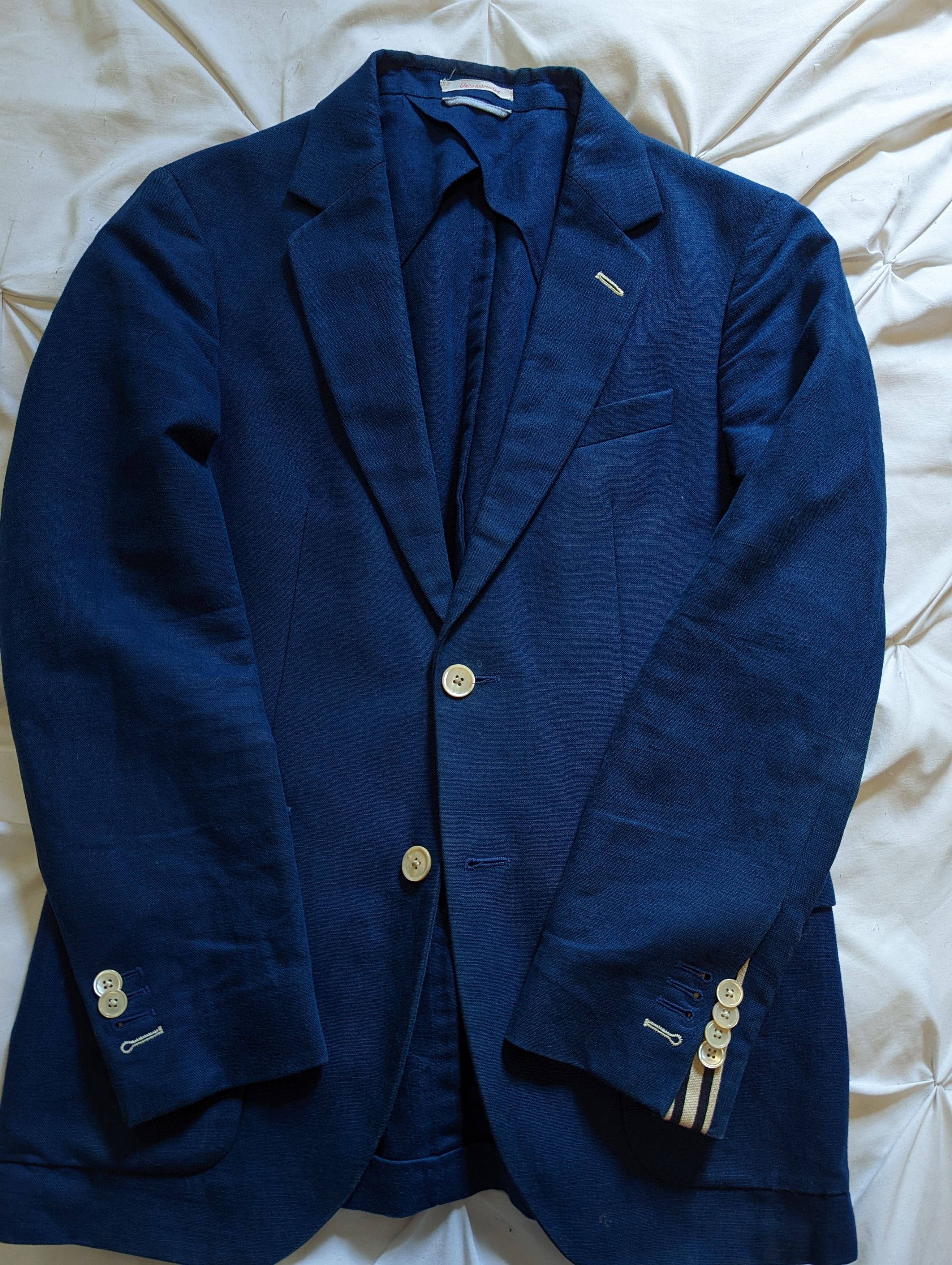 Gant Rugger Gant Rugger unconstructed Irish linen blazer | Grailed