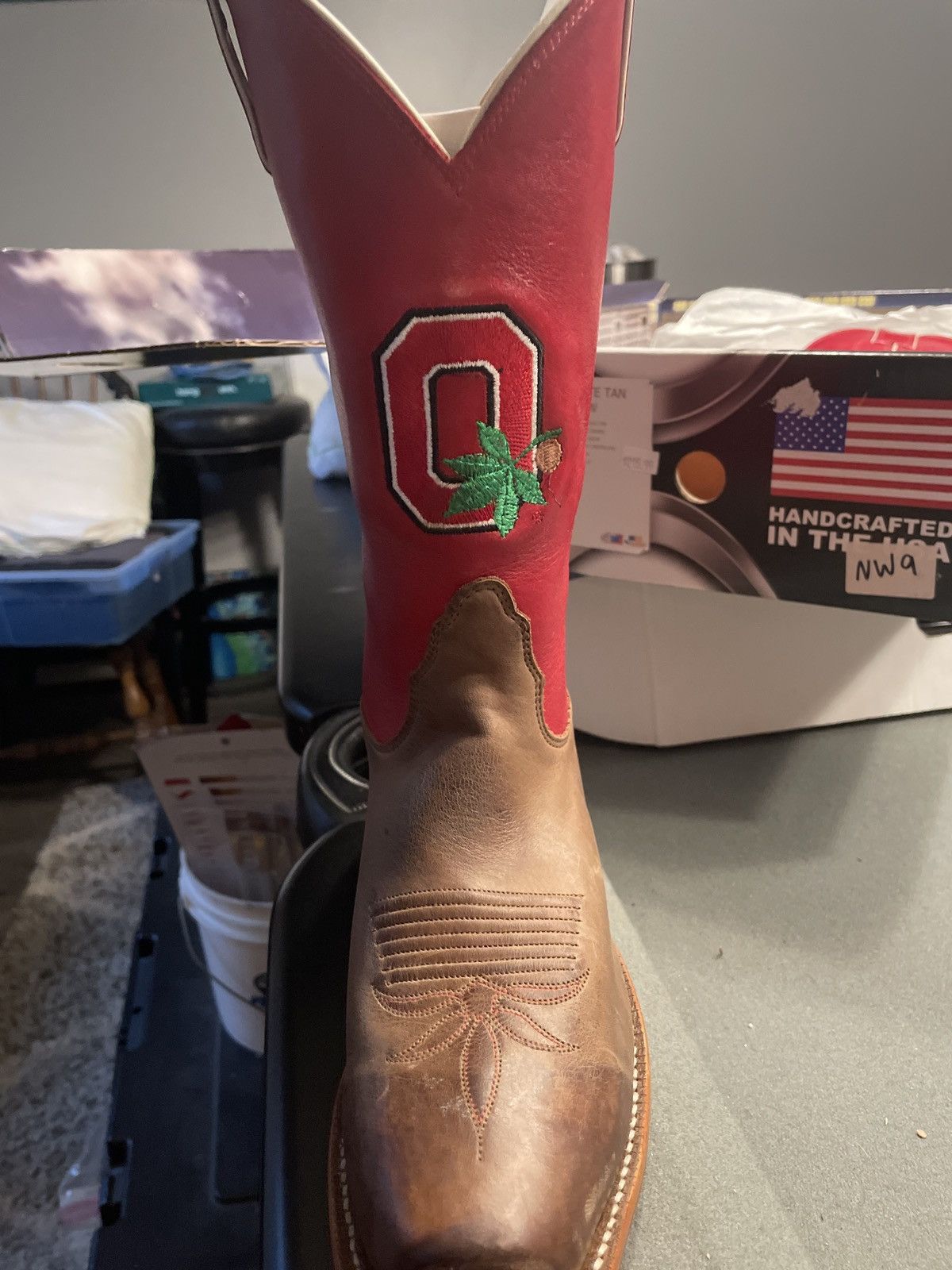 Nocona Ladies Ohio state nocona boots | Grailed