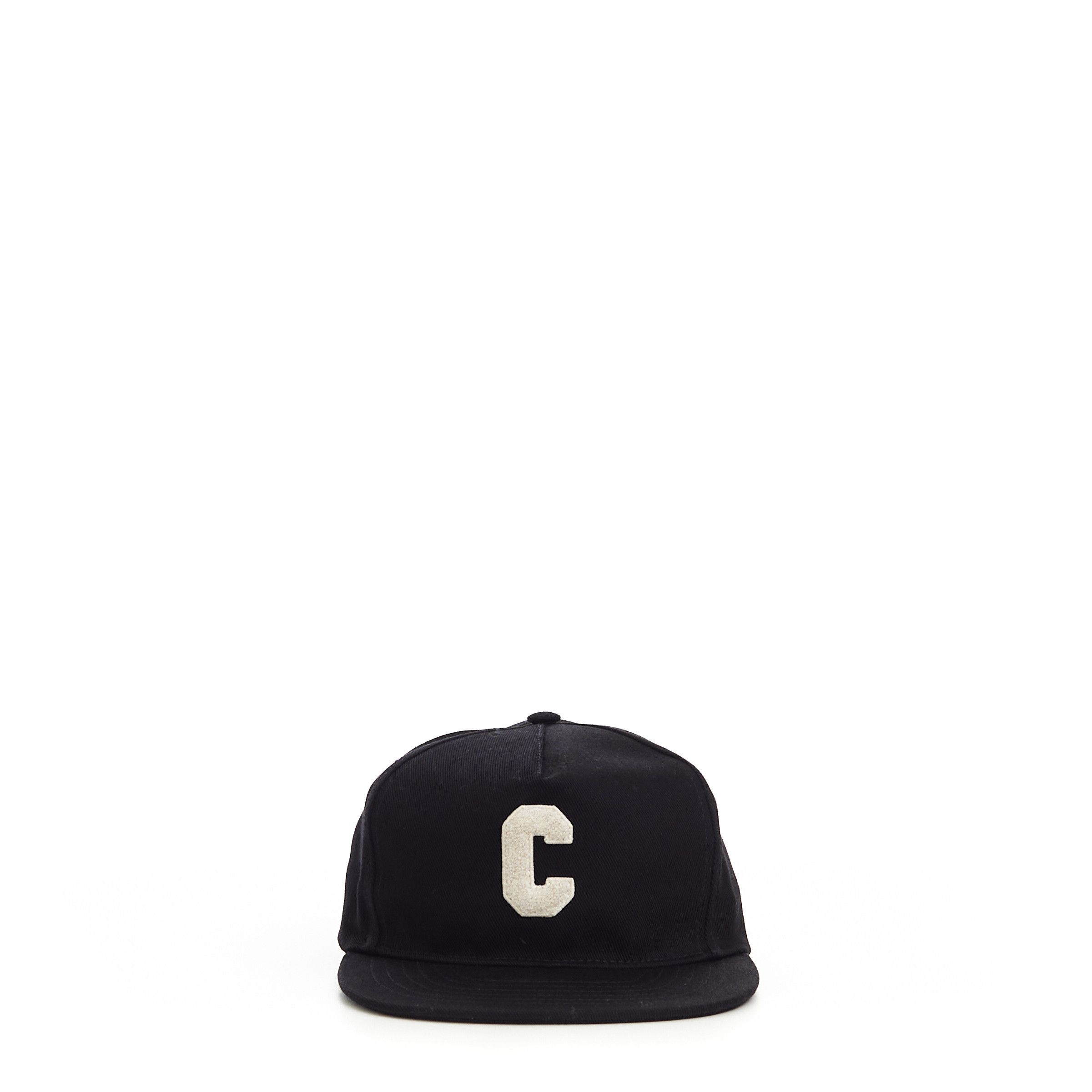 Celine C Initial US Snapback Cap In Black Cotton Size S | Grailed