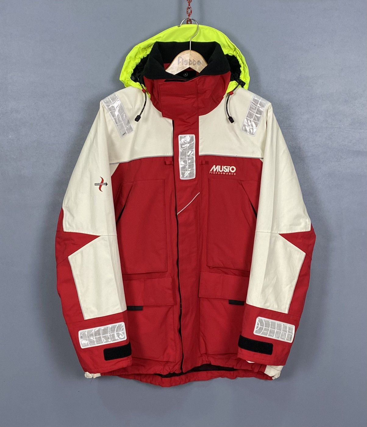 Outdoor Life Musto Performance Sailing Yacht Jacket Waterproof Raincoat ...