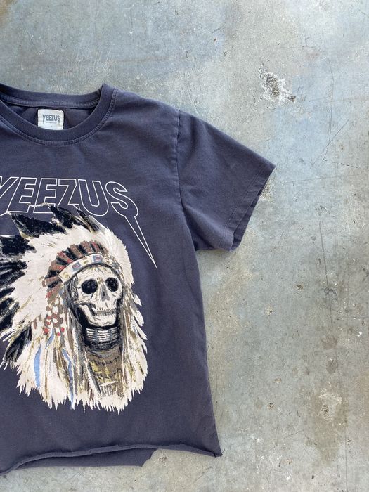 Kanye West Kanye West YEEZUS Wes Lang Indian Skull Tour Tee Medium 🧊 ️🥣 ...
