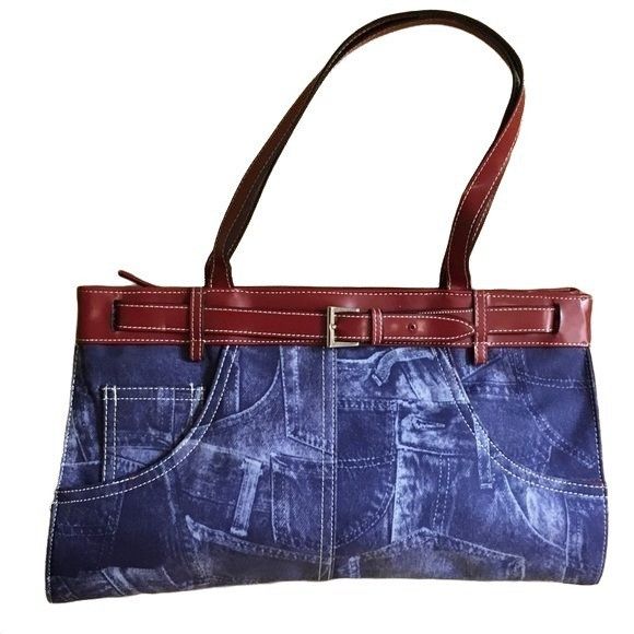Other KMQ collection Blue Jean look satchel. | Grailed