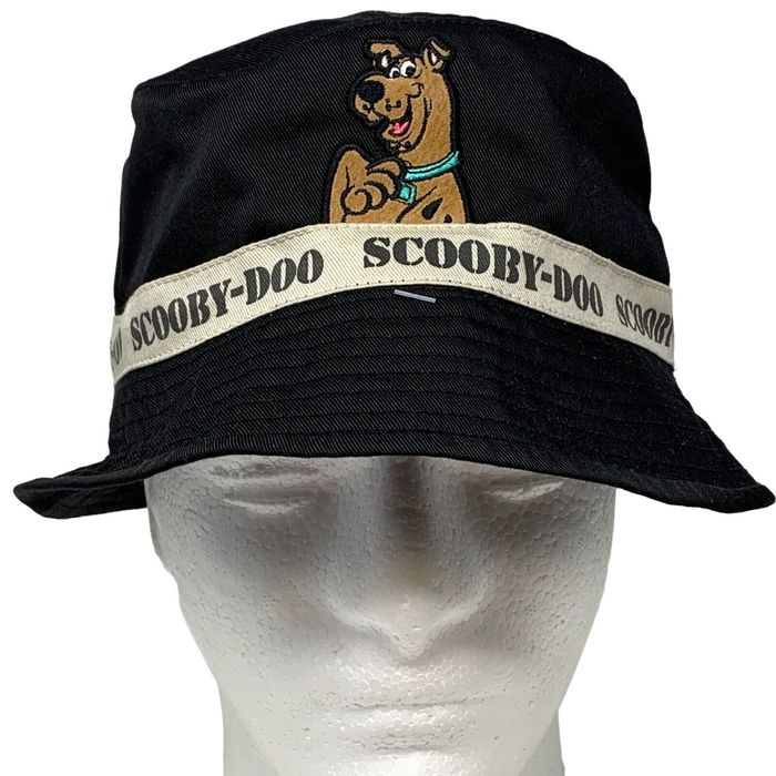 Cartoon Network Vintage 90s Scooby Doo Bucket Hat Black Cartoon Network ...