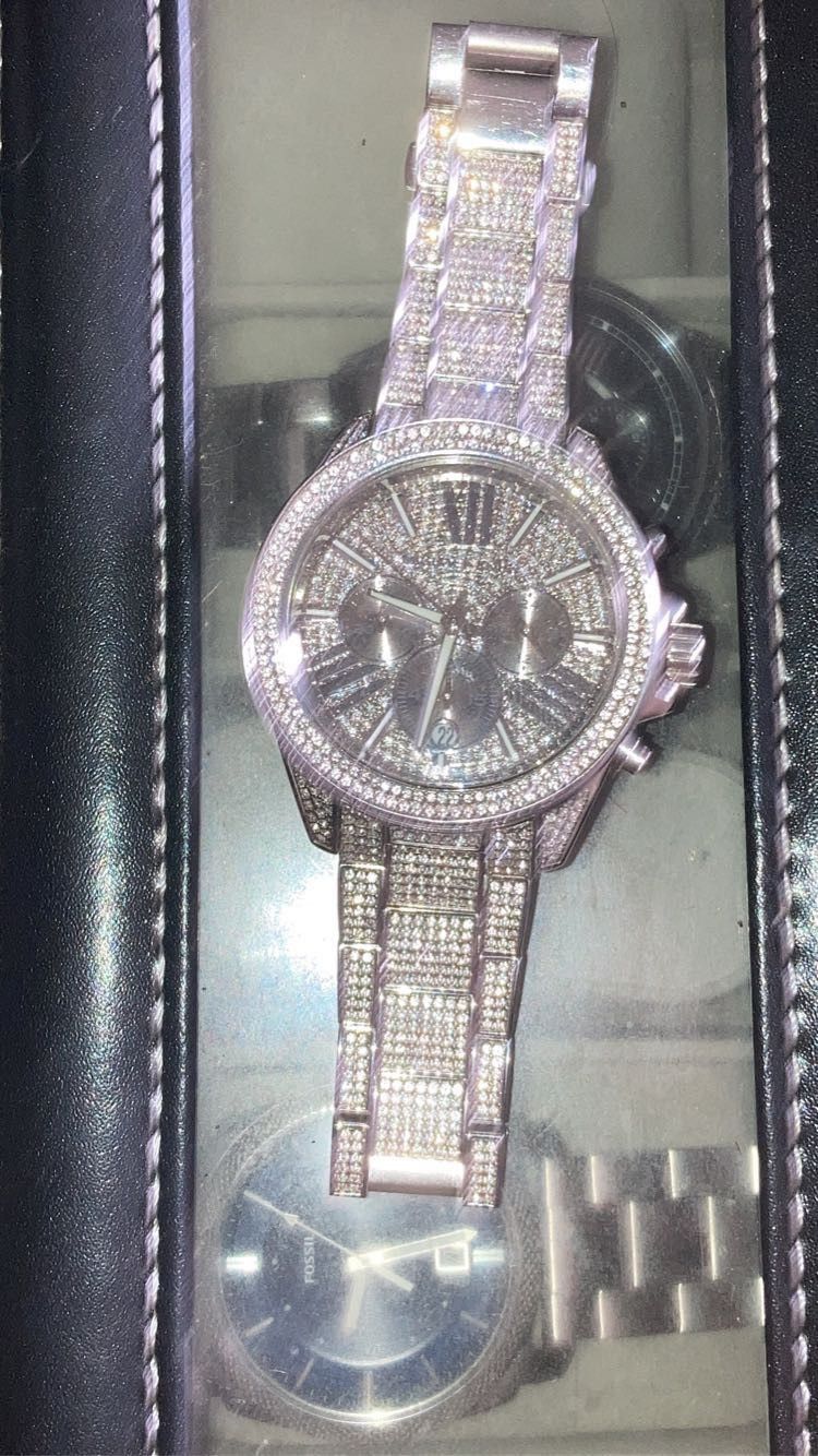 Michael Kors ICHAEL KORS Ritz Pavé Silver-Tone Watch | Grailed