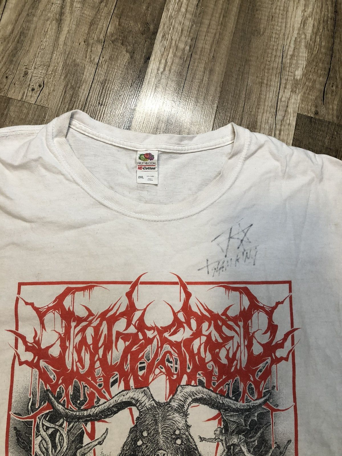 Vintage Ingested band shirt 2xl metal distressed | Grailed