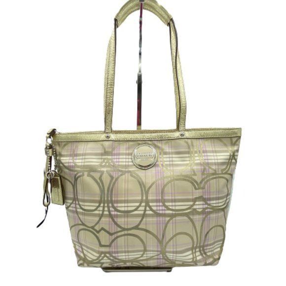 Coach Coach Plaid Shoulder Bag F17474 | Grailed