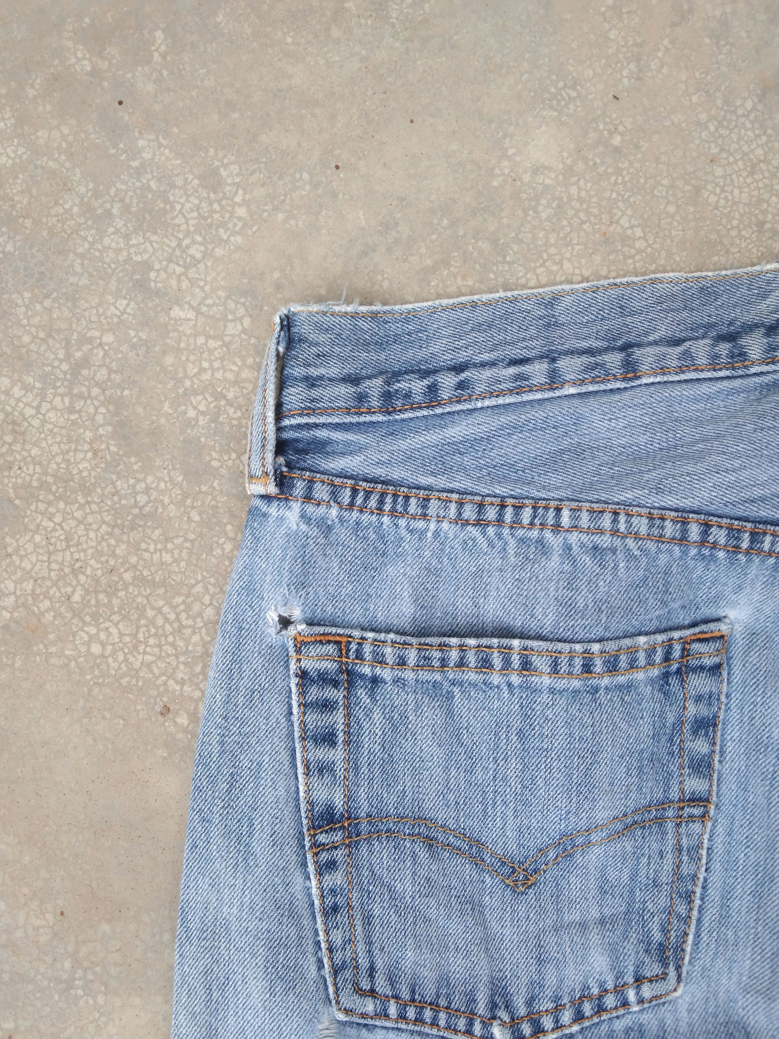Levi's Vintage Levi's 501 Distressed Jeans 29x30 | Grailed