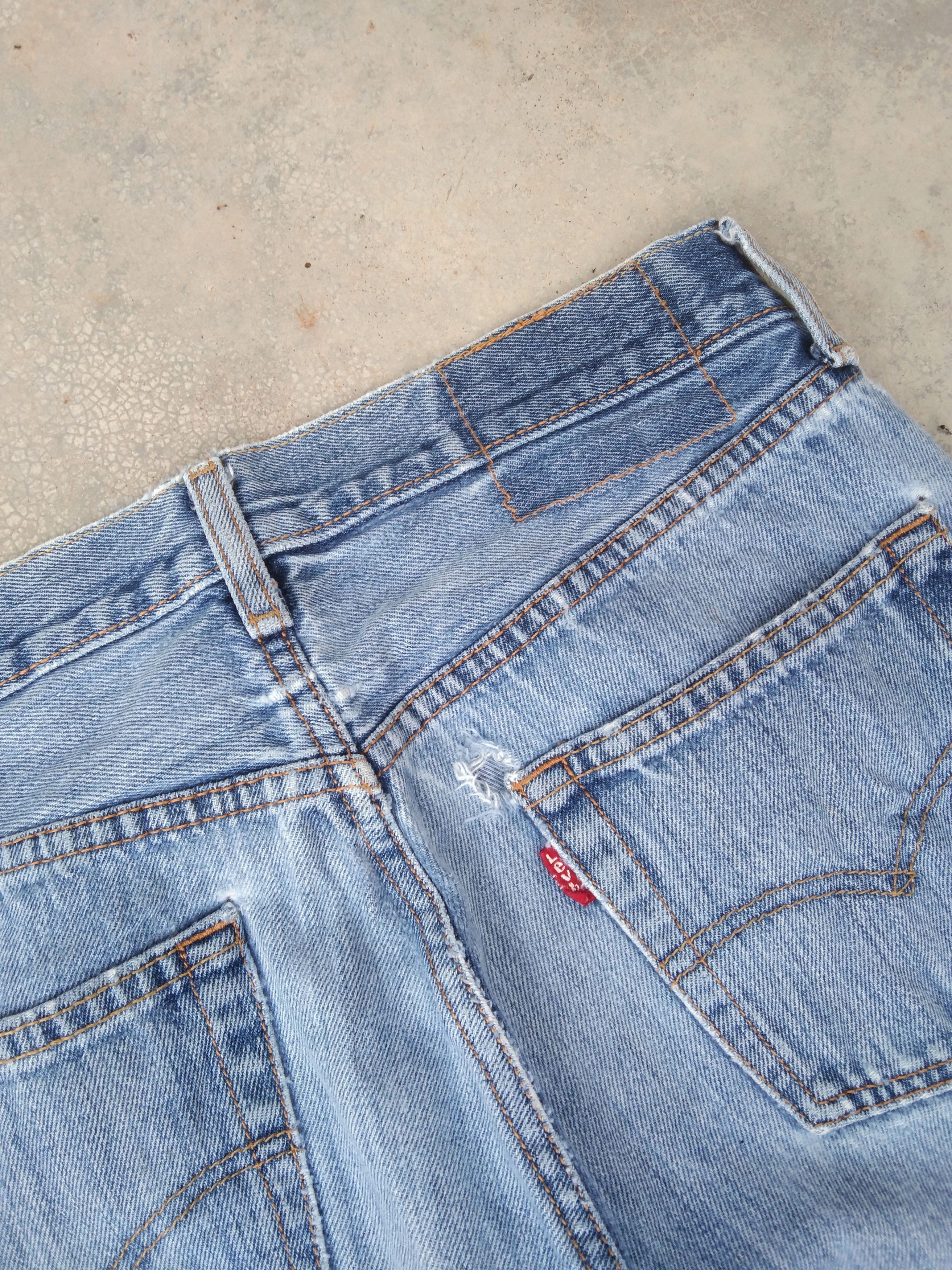 Levi's Vintage Levi's 501 Distressed Jeans 29x30 | Grailed