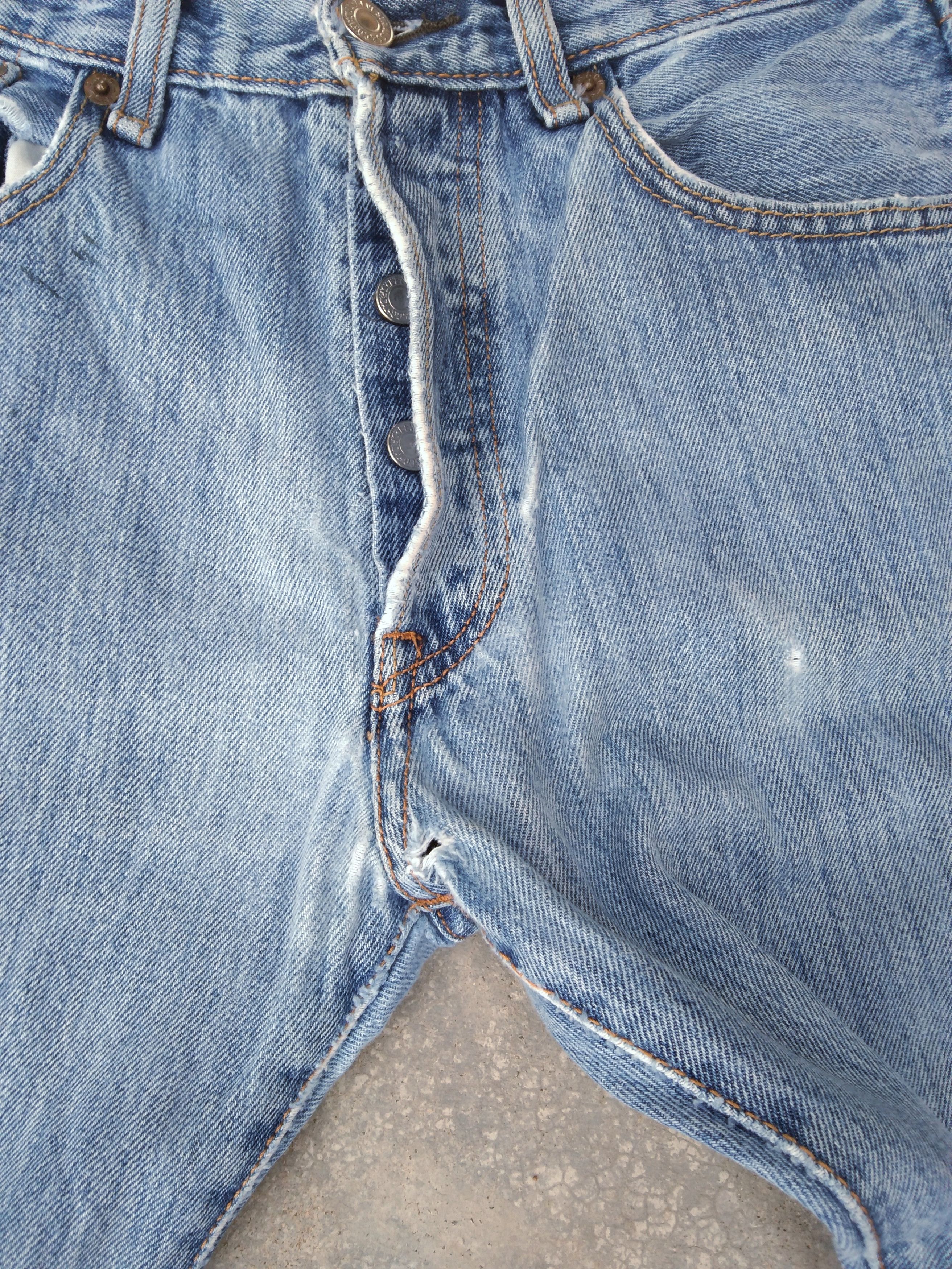 Levi's Vintage Levi's 501 Distressed Jeans 29x30 | Grailed