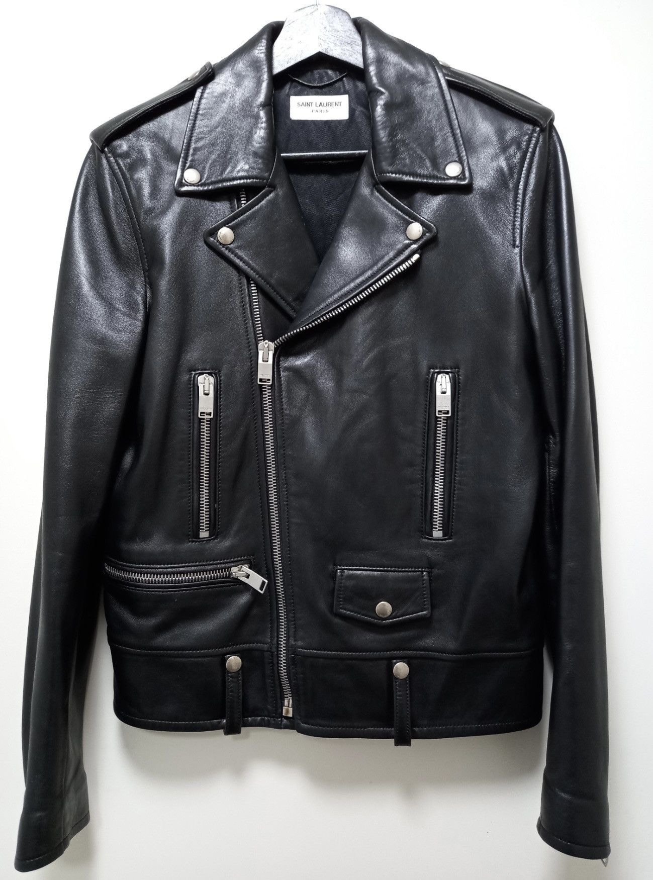 Saint Laurent Paris SLP 13fw L01 leather jacket [S] | Grailed