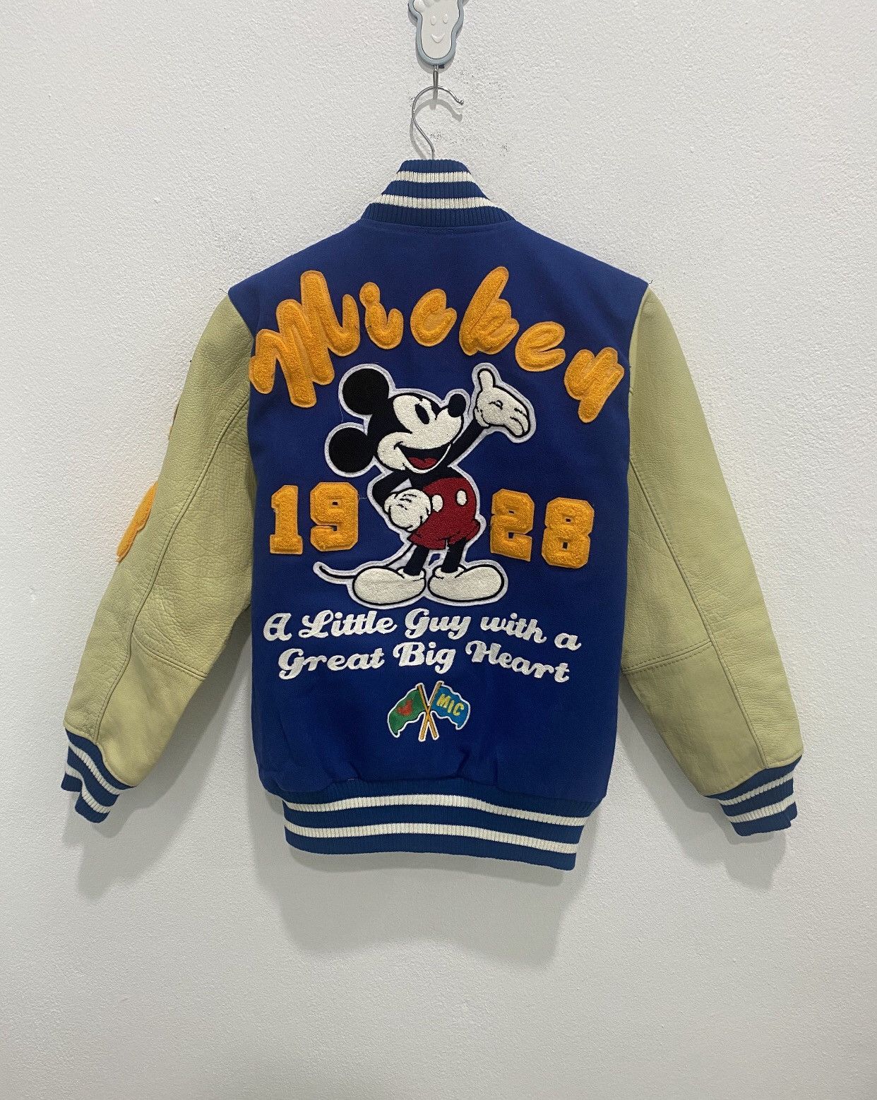 Mickey Mouse WALT DISNEY VARSITY JACKET MICKEY MOUSE DESIGN BIG LOGO ...