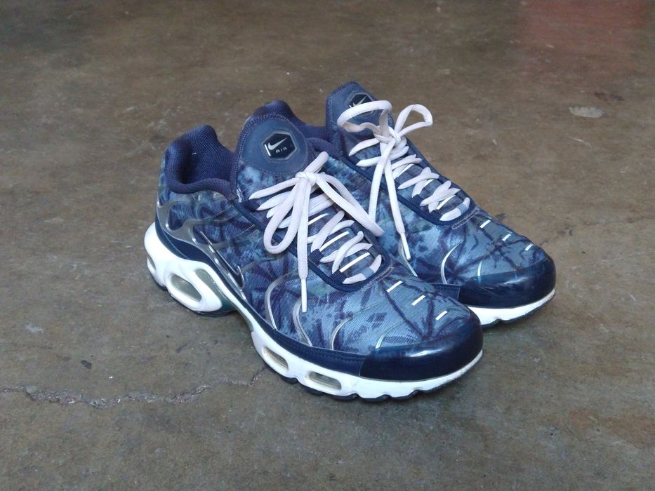 Nike Nike TN Air Max Plus Navy Size 9.5 Palm Trees CI2301-400 | Grailed
