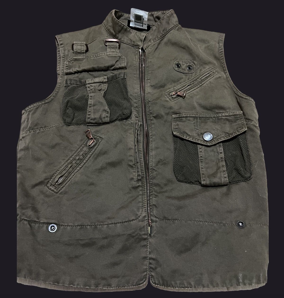 Dolce & Gabbana D&G VINTAGE SS 2003 Military Cargo Vest | Grailed