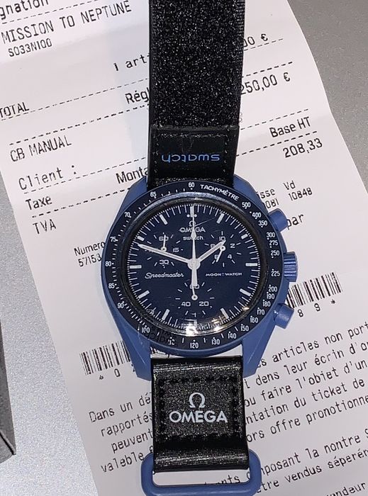 Swatch Swatch x omega mission to neptune brand new with box/papers ...