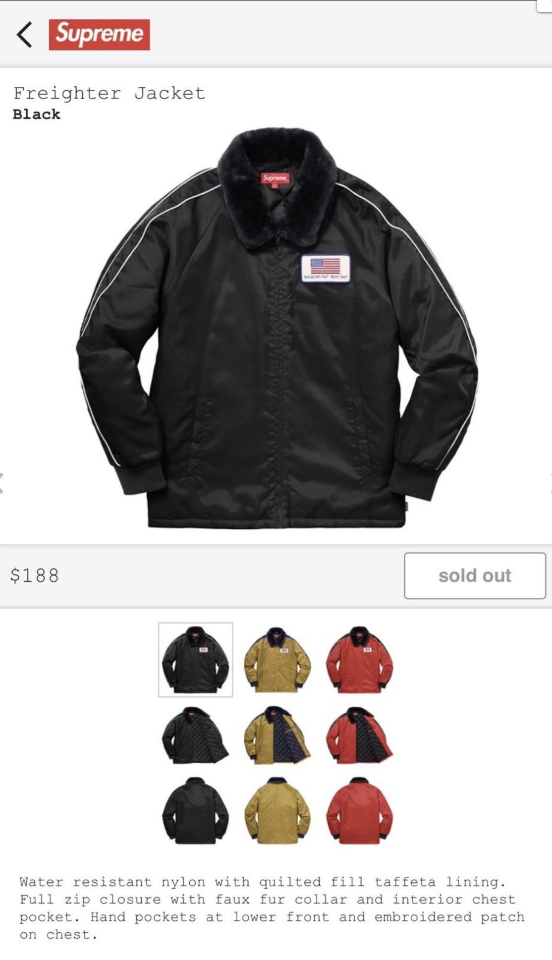 Supreme Freighter Jacket | Grailed
