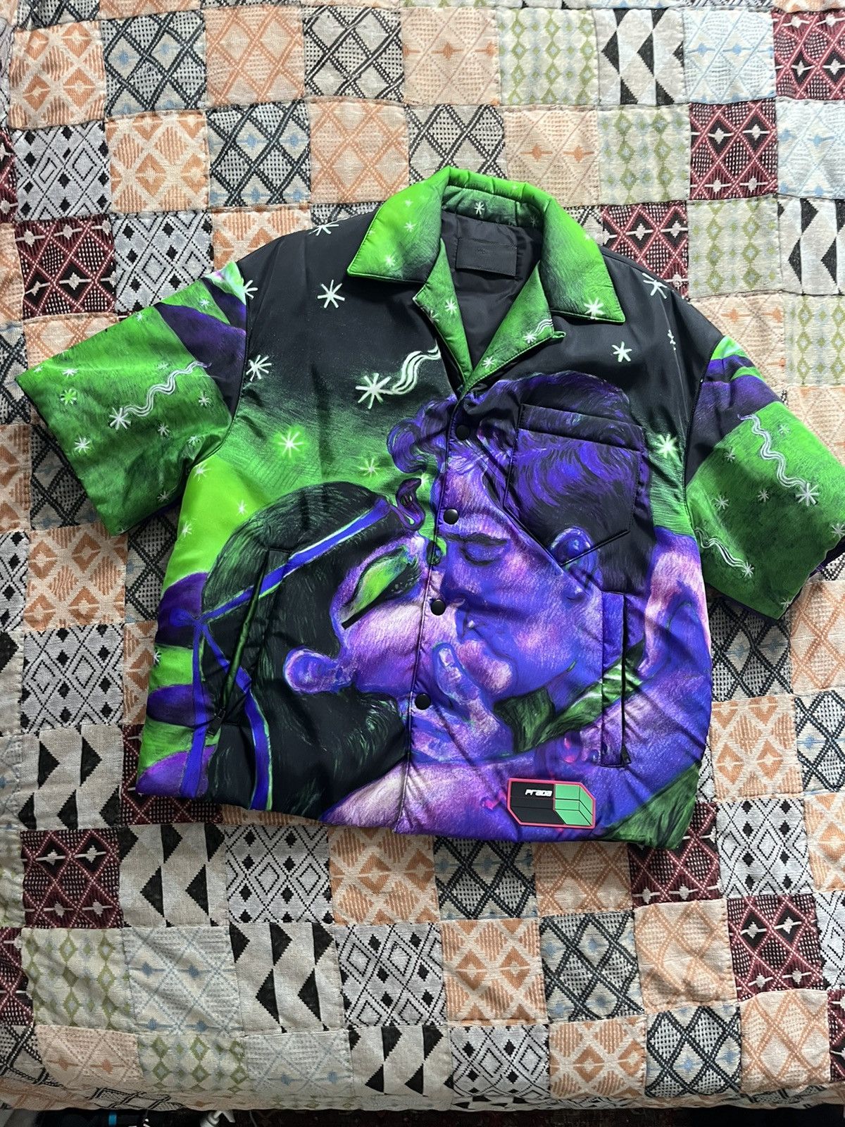Prada Impossible True Love Padded Shirt | Grailed