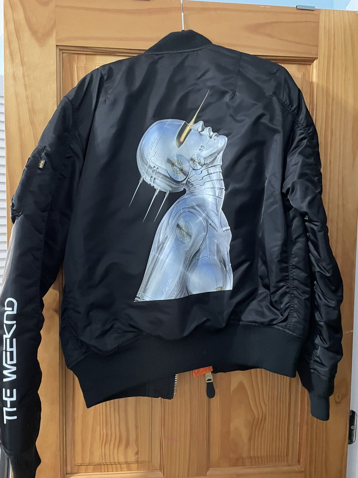 Alpha Industries Sorayama x The Weeknd Echoes Of Silence EoS MA-1 ...