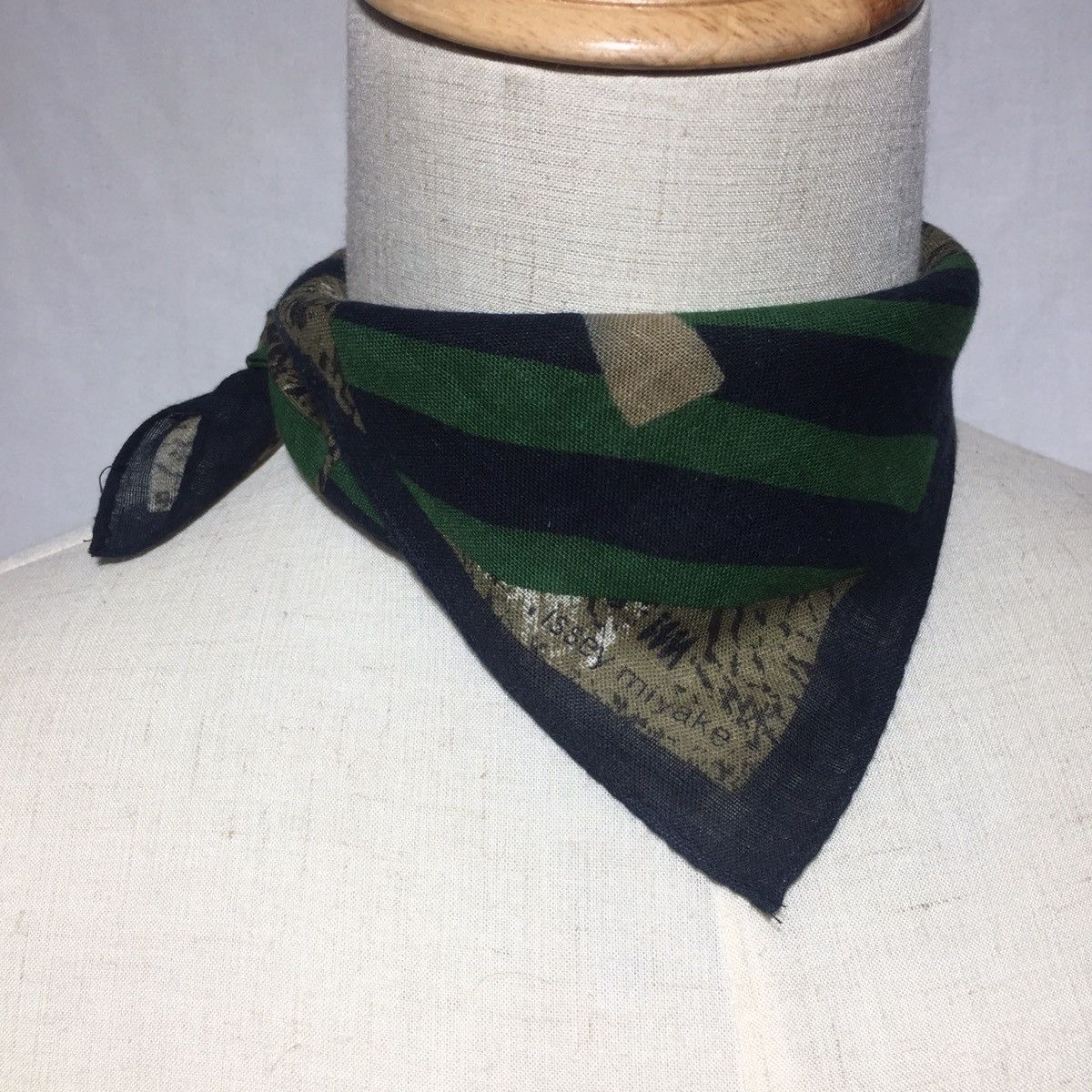 Issey Miyake × Japanese Brand Issey Miyake Handkerchief / Neckerchief ...