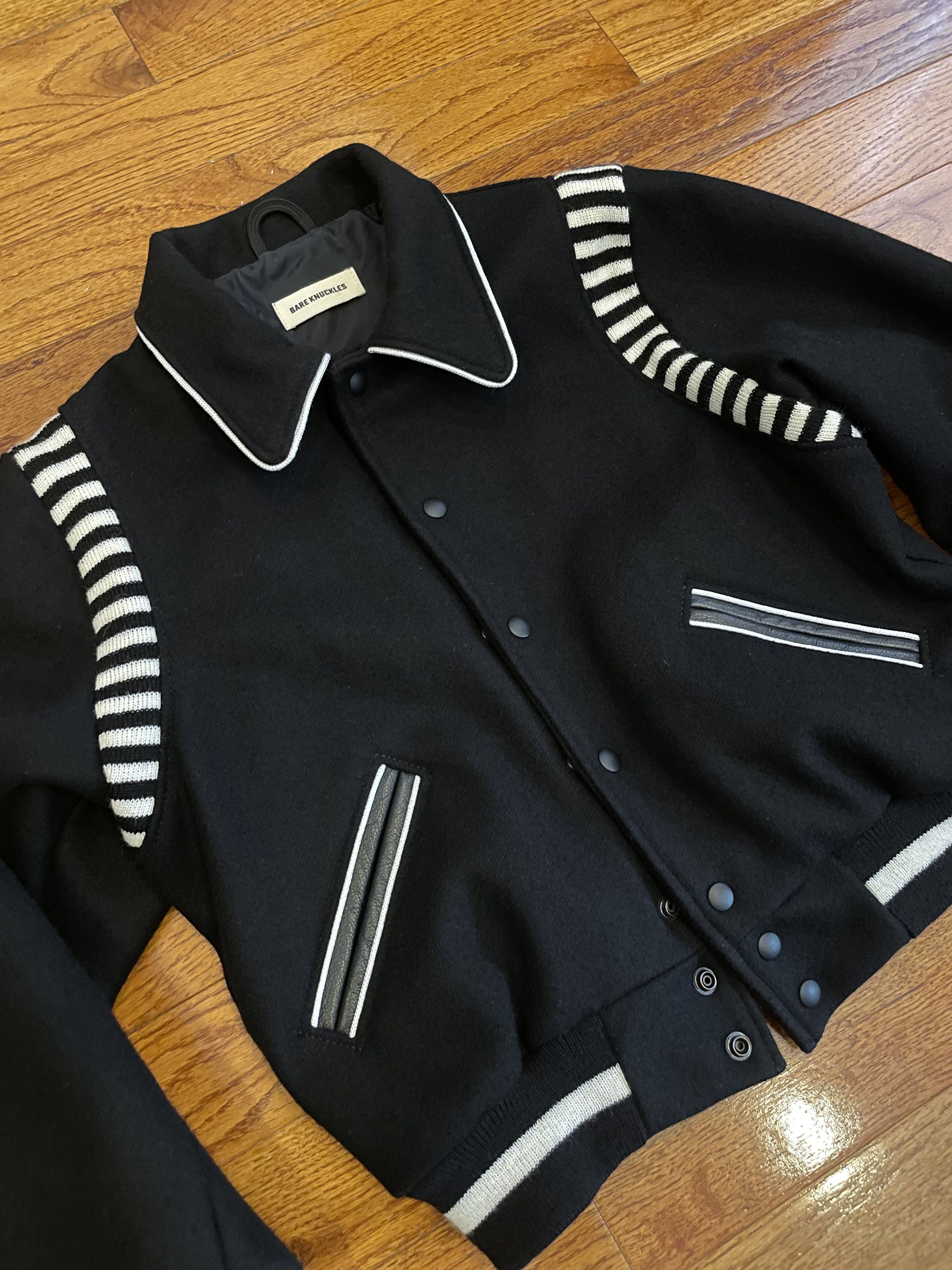 Bare Knuckles Wool Varsity Jacket | Grailed