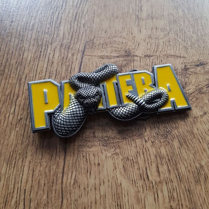 Vintage ''Pantera'' Snake Belt Buckle | Grailed