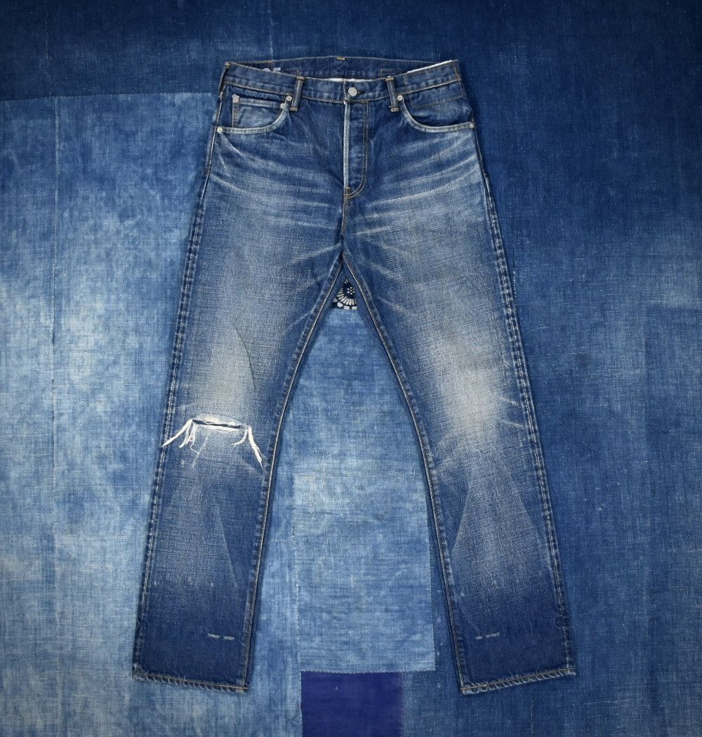 Visvim Visvim 16D25 Social Sculpture 16 DAMAGED-25 Denim Visvim Visvim 16D25 Social Sculpture 16 DAMAGED-25 Denim