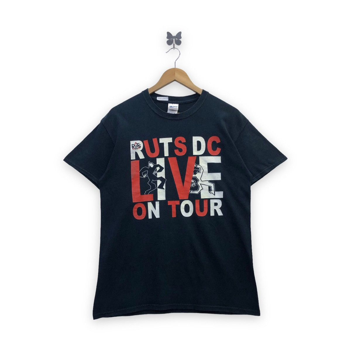 Band Tees × Rock Band × Rock T Shirt ‘Rare!! The Ruts Dc Live On Tour ...