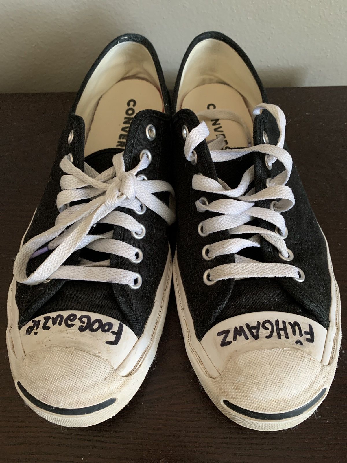 Converse × Kurt Cobain Converse Jack Purcell (Foogauzie) AS WORN BY ...