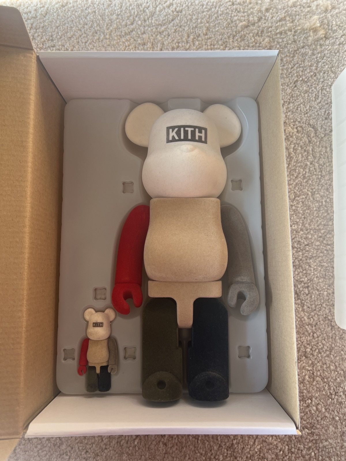 Kith × Medicom Toy Kith x Medicom Bearbrick 100% & 400% Pack 2018 | Grailed