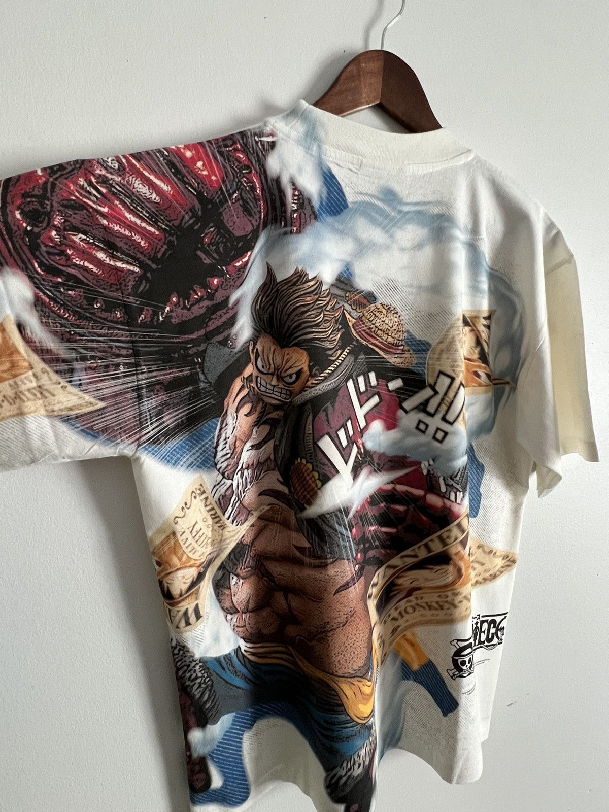 Japanese Brand × One Piece × Vintage One Piece Monkey D. Luffy AOP ...