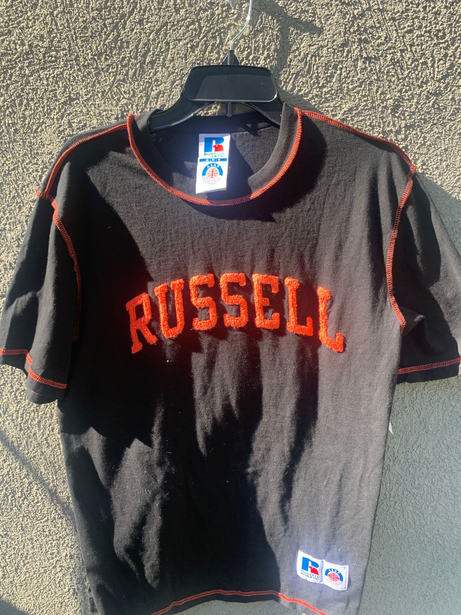 Asap Rocky × Russell Athletic Russell Athletic x ASAP Worldwide T-Shirt ...