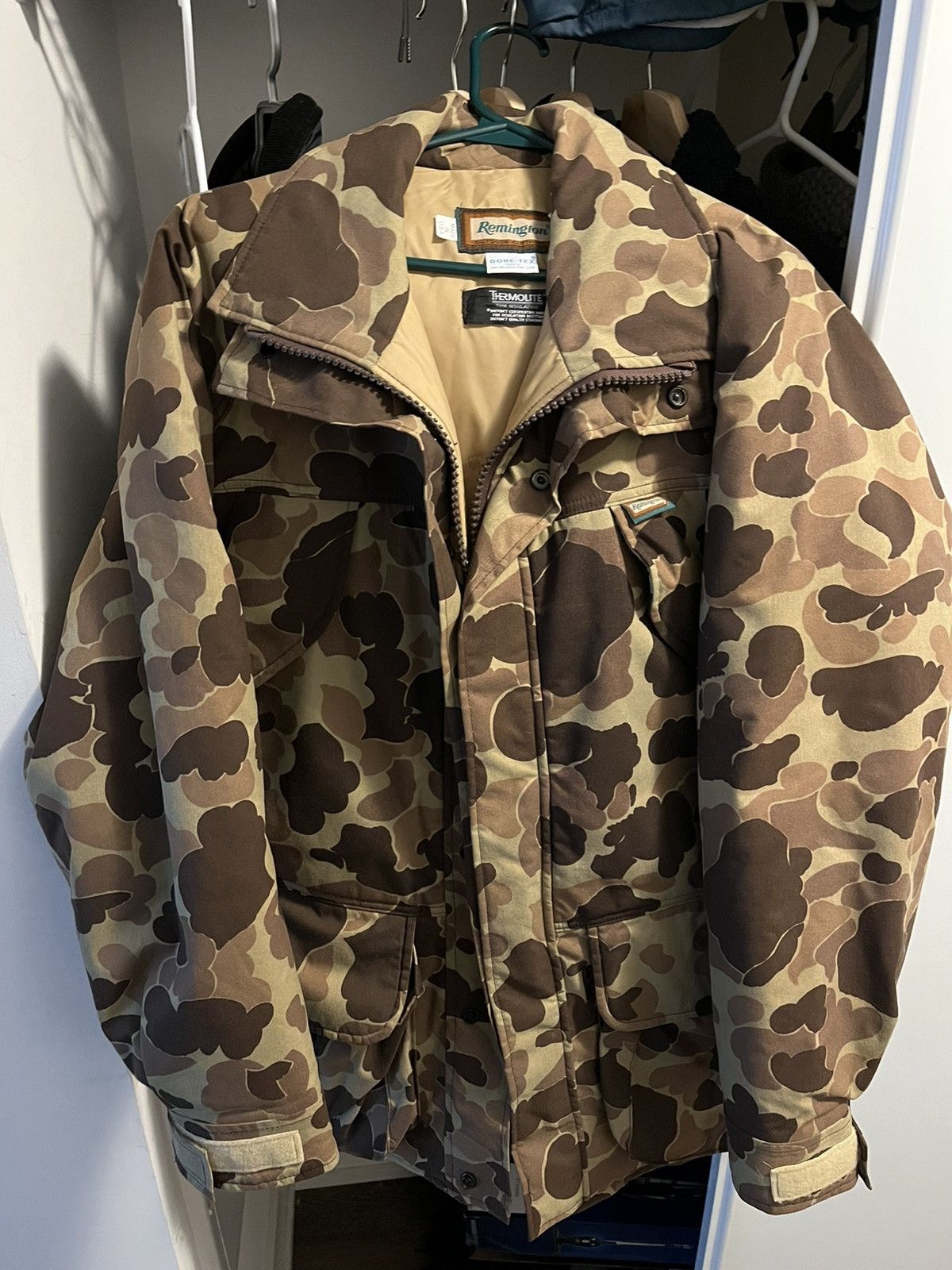 Vintage Remington Gore-Tex Duck Camo Parka | Grailed